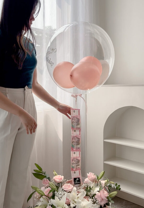 Flying Money Balloon - Allura Florist