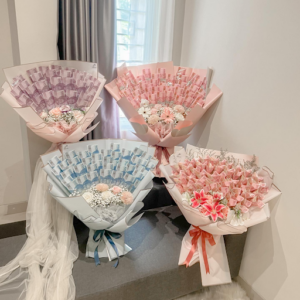 Dari Bloombox hingga Kue, Ini Contoh Buket Uang yang Menarik