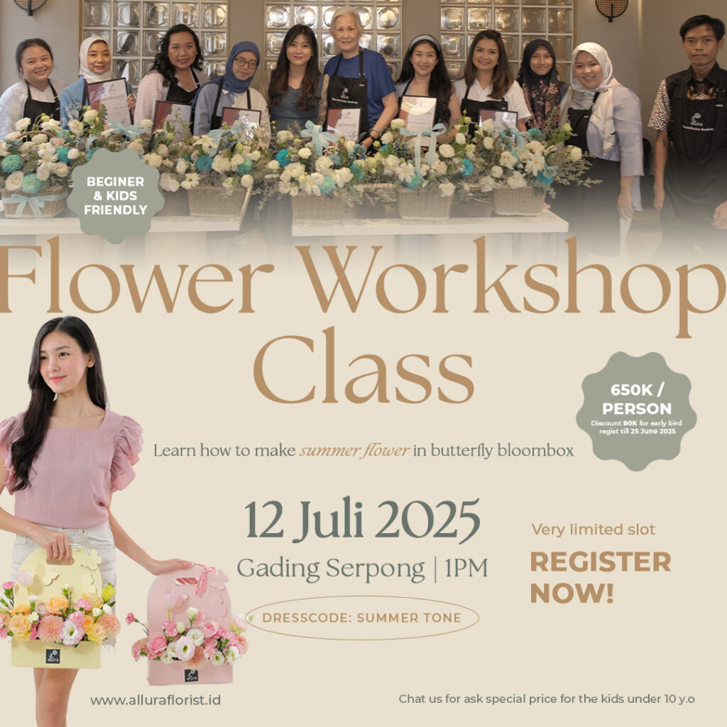 Korean Florist Academy - Pelatihan Merangkai Bunga Tangerang